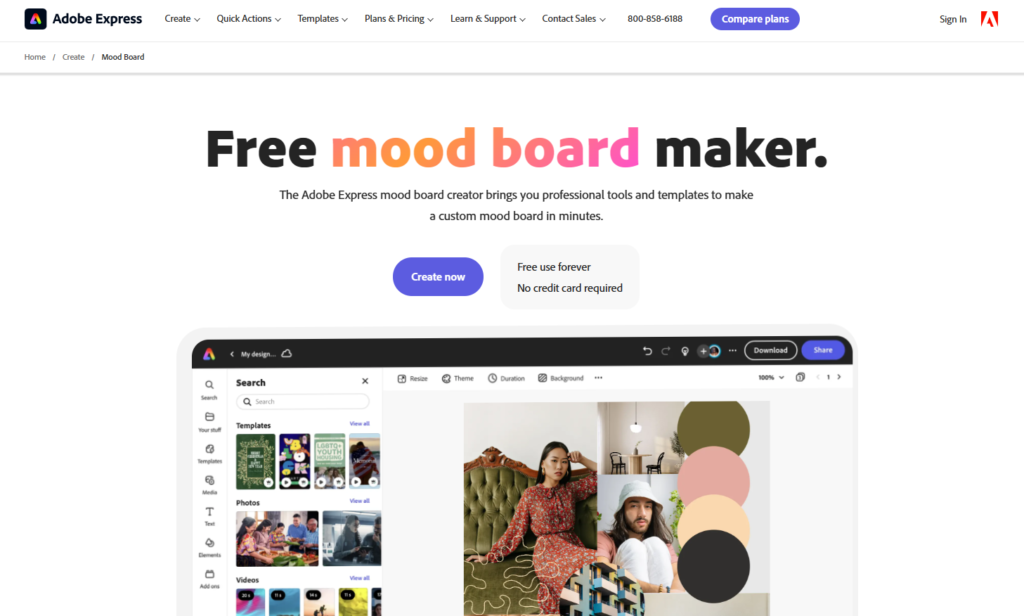 Best 15 Free & Professional Moodboard Apps in 2025