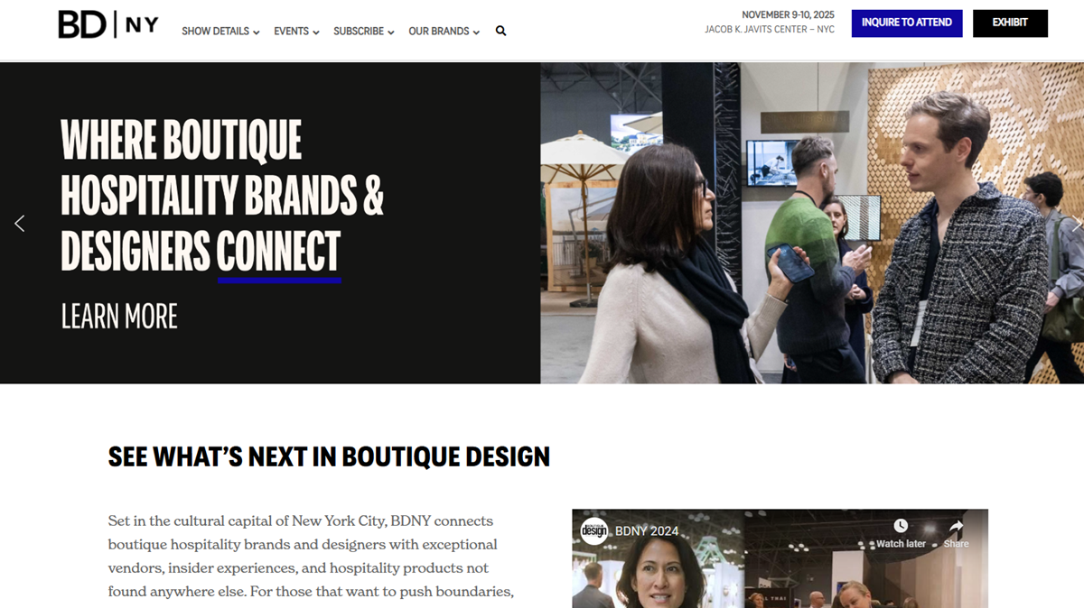 2025-2026 Interior Design Conferences & Tradeshows [Ultimate List ...