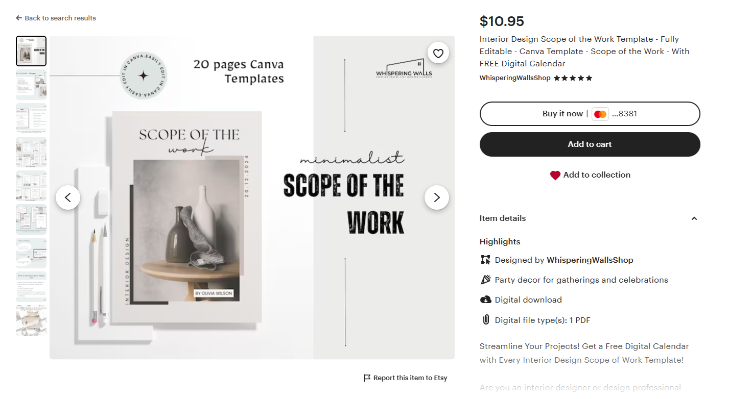 How to Create an Interior Design Scope of Work [+ 3 Templates ...
